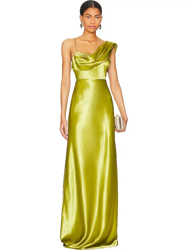 House Of Harlow 1960 X Antonia Gown - Green