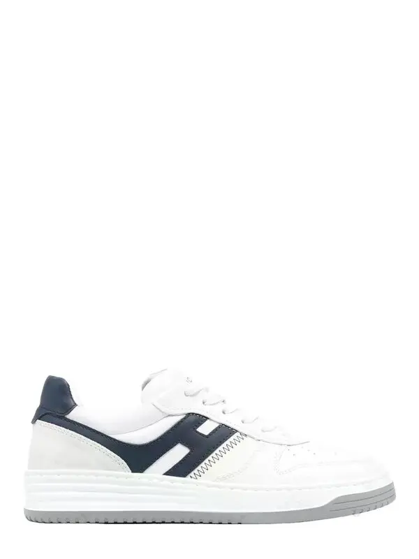 Hogan H630 Logo-patch Low-top Sneakers - White