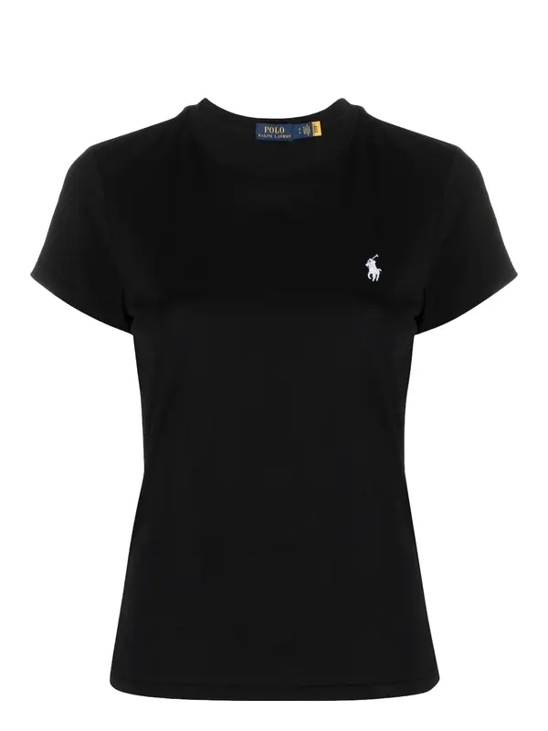 Polo Ralph Lauren Polo Pony Cotton T-shirt - Black