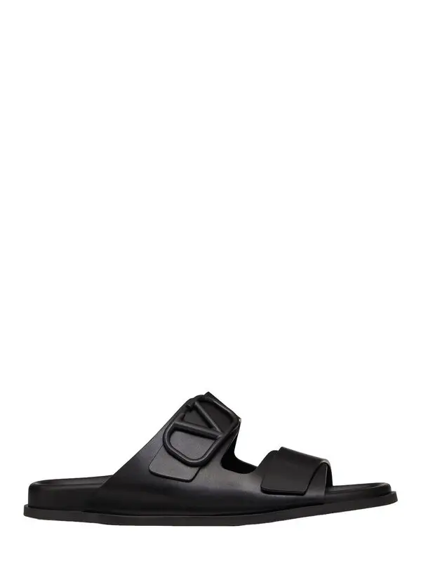 Valentino Garavani Vlogo Signature Sandals - Black