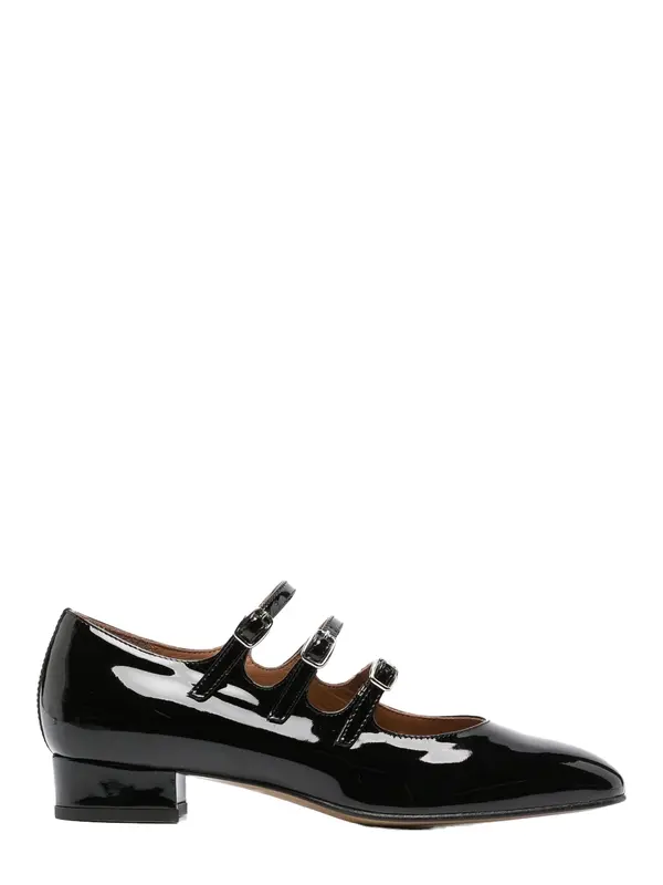 CAREL Ariana 20mm Ballerina Shoes - Black
