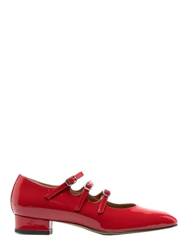 CAREL Ariana 30mm Ballerina Shoes - Red