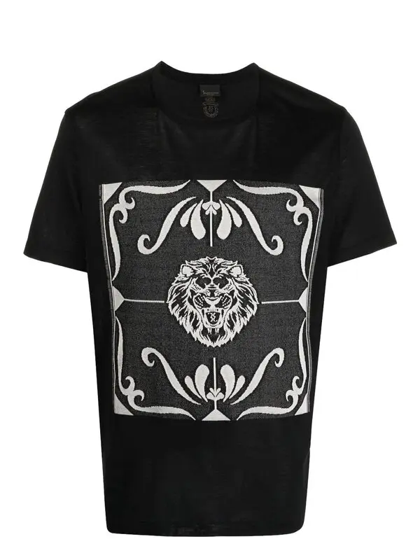 BILLIONAIRE Graphic-print T-shirt - Black