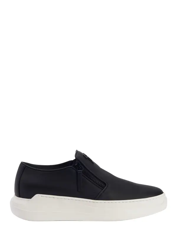 GIUSEPPE ZANOTTI Conley Zip Sneakers - Black