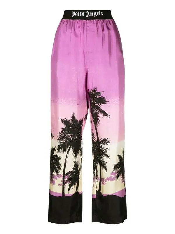 Palm Angels Sunset Pajama Pants - Purple