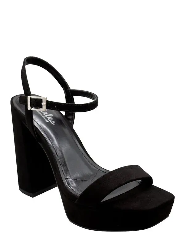 Charles By Charles David Izzy Platform Sandal - Black-ms