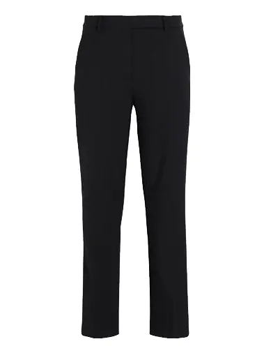 Karl Lagerfeld Satin Panel Tailored Pants - Black