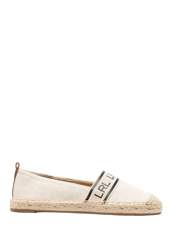 Ralph Lauren Logo-print Espadrilles - Neutrals
