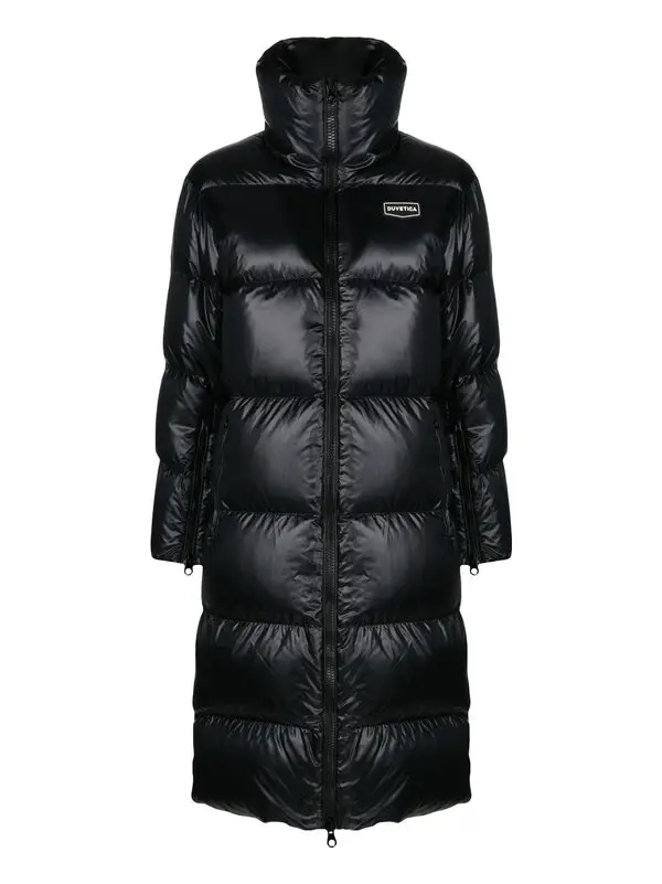 Duvetica Padded Mid-length Coat - Black