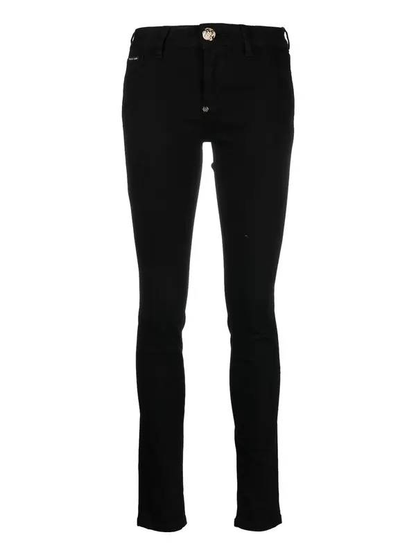 Philipp Plein Slim-cut Jeggings - Black