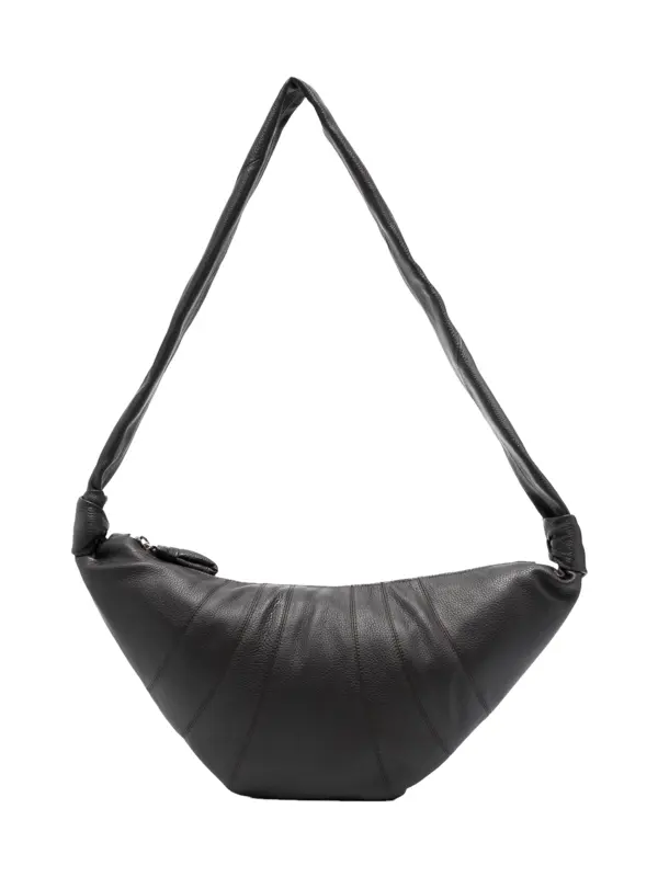 LEMAIRE Croissant Crossbody Bag - Black
