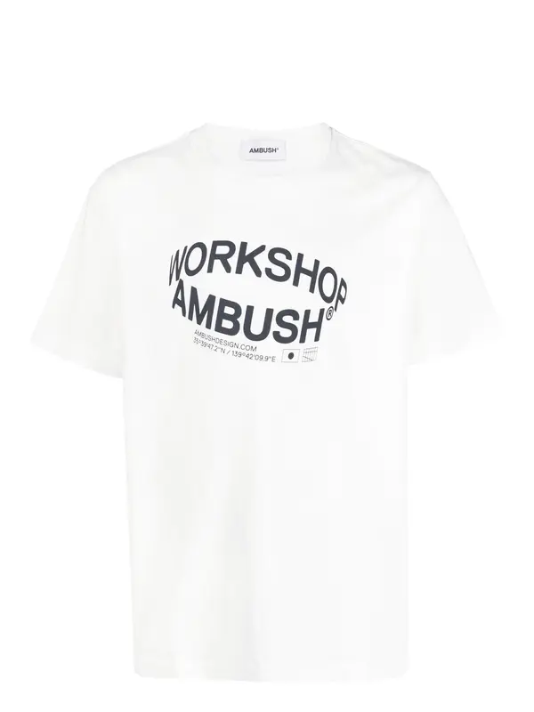 AMBUSH Logo-print T-shirt - White