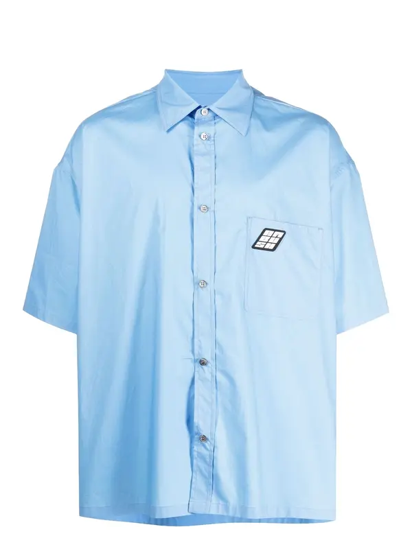 AMBUSH Buttoned Bowling Shirt - Blue