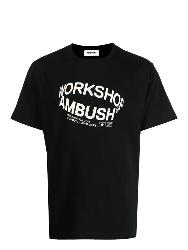 AMBUSH Logo-print T-shirt - Black