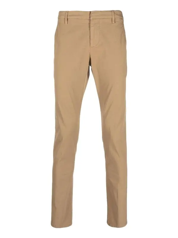 DONDUP Slim-cut Leg Trousers - Brown
