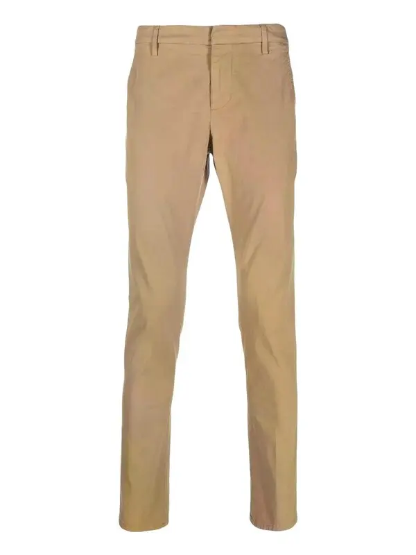 DONDUP Slim-cut Leg Trousers - Neutrals