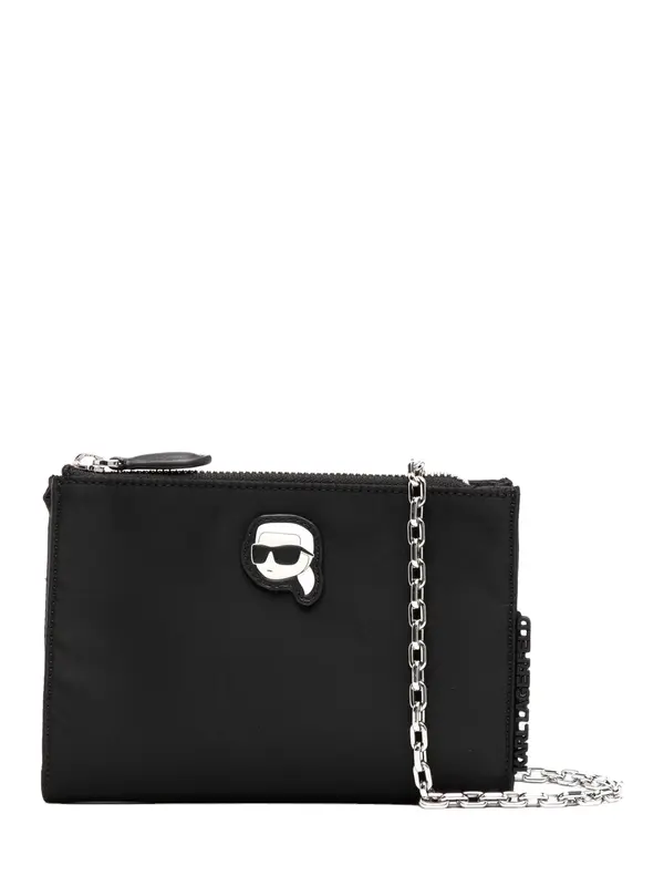 Karl Lagerfeld Ikon Kikinik 20 Clutch - Black