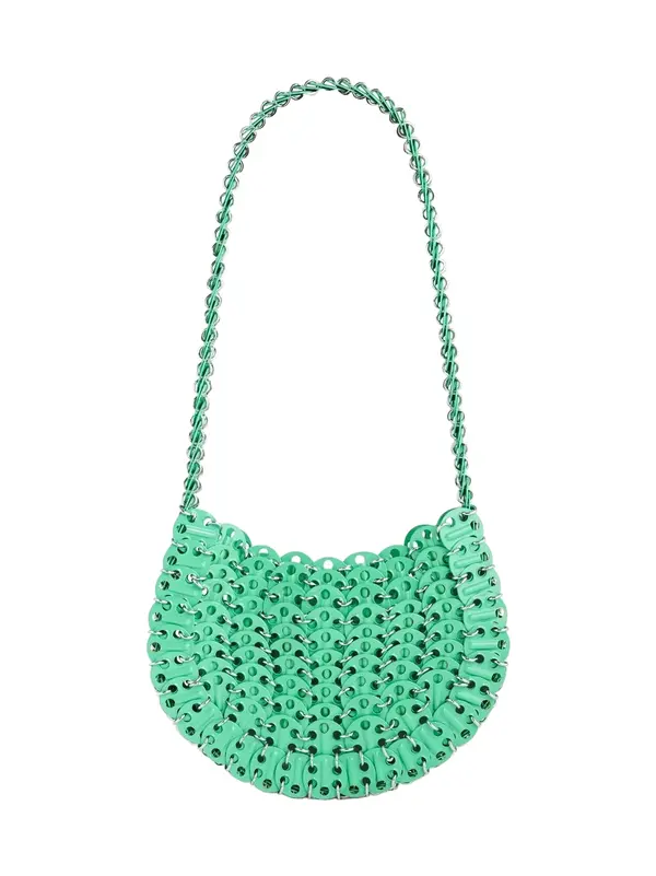 Rabanne Moon 1969 Shoulder Bag - Green