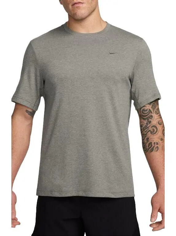 Nike Primary Training Dri-fit Short Sleeve T-shirt - Light Army/ Heather