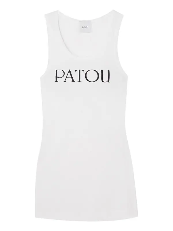 Patou Iconic Printed Tank - White