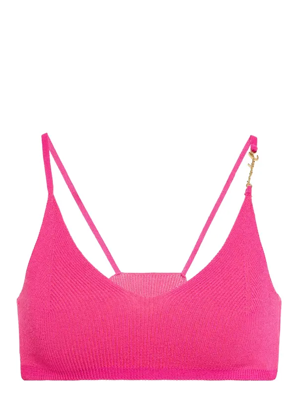 Jacquemus Le Bandeau Pralu Top - Pink