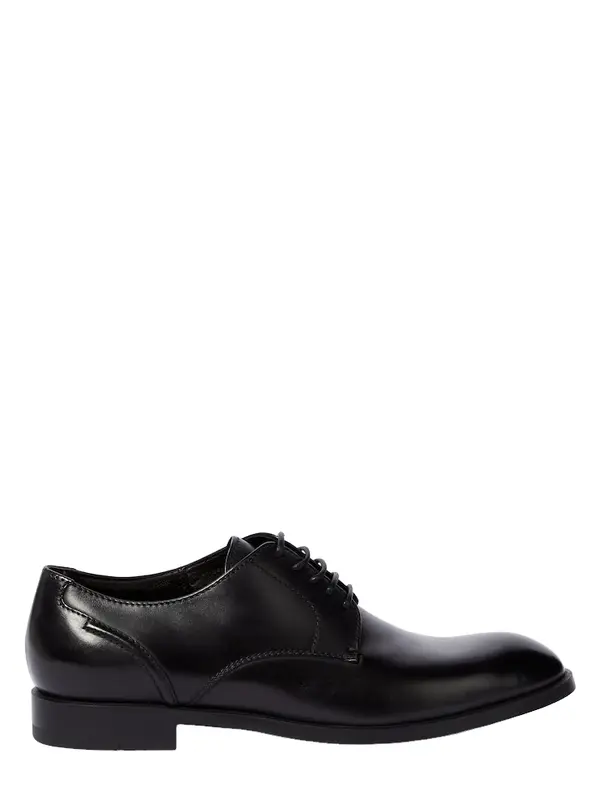 Zegna Siena Flex Derby Shoes - Black