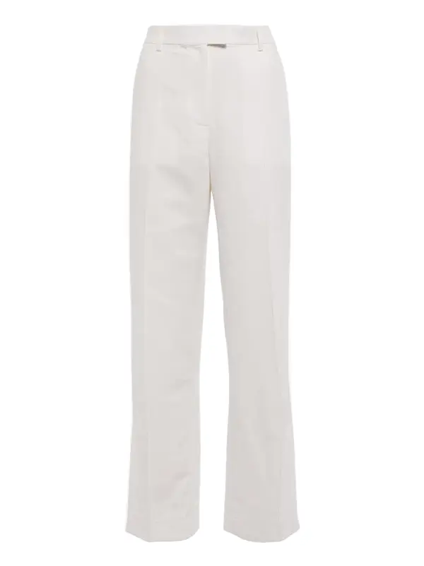 AYA MUSE Polaris Wide-leg Pants - White