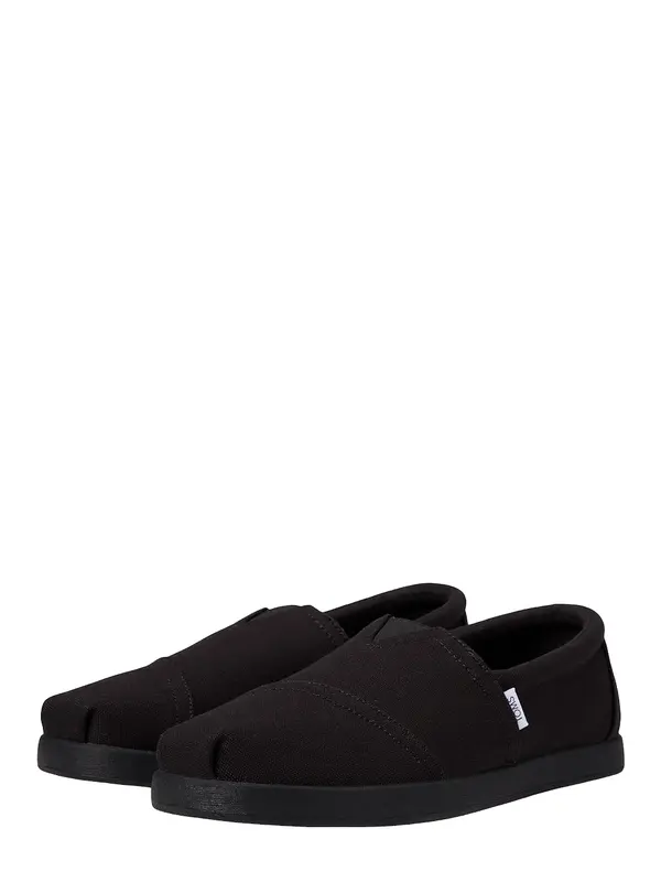 Toms Alpargata Forward Espadrille Loafers - Black