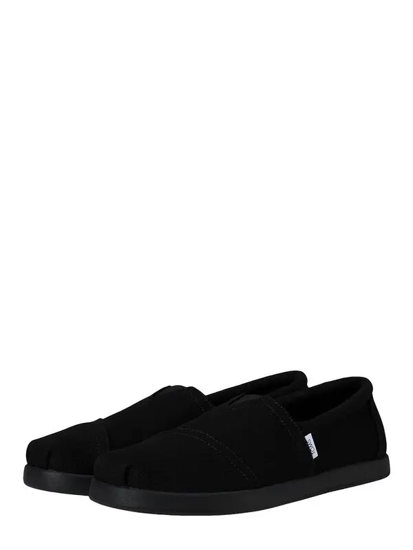 Toms Alpargata Forward Espadrille Shoes - Black