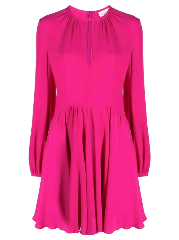 Giambattista Valli Long-sleeved Minidress - Pink