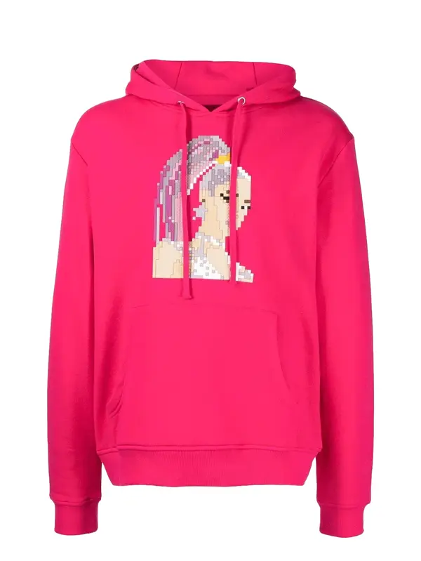 MOSTLY HEARD RARELY SEEN Battle Royale Pullover Hoodie - Pink
