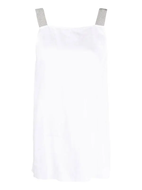 Fabiana Filippi Linen Top - White