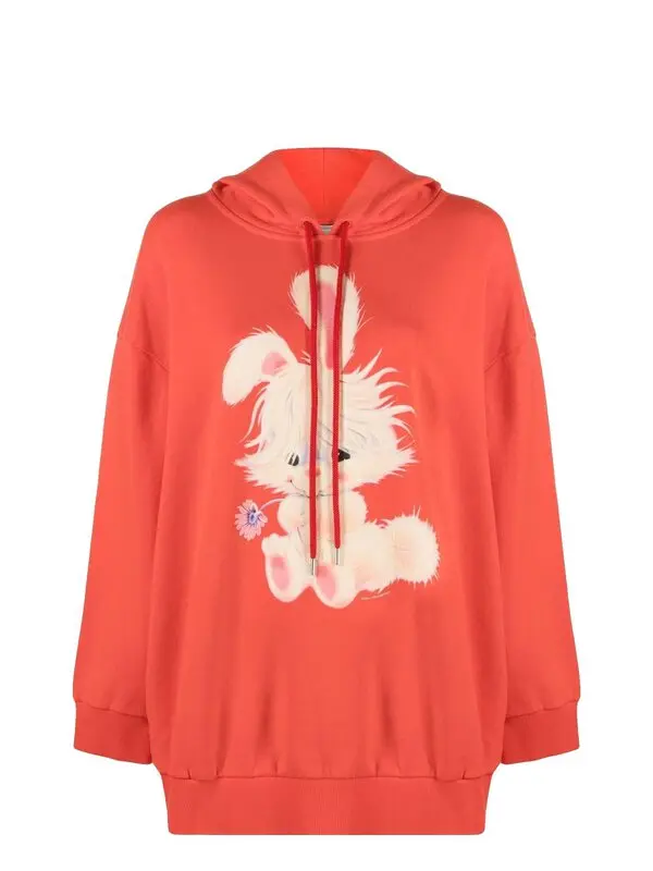Stella McCartney Lunar New Year Jersey Hoodie - Red