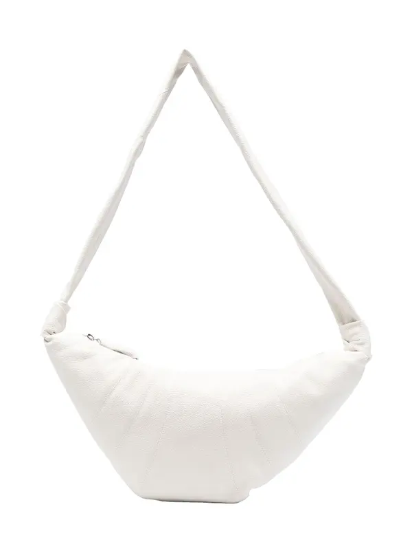 LEMAIRE Croissant Crossbody Bag - White