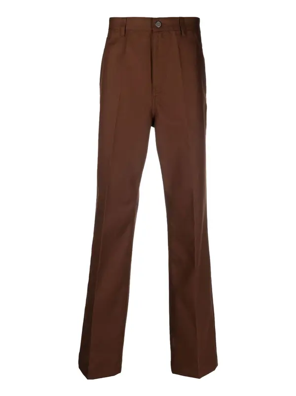 Valentino Garavani Wide-leg Trousers - Brown