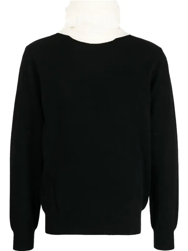 TAKAHIROMIYASHITA THESOLOIST. Turtle Neck Jumper - Black