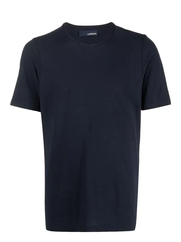 LARDINI Jersey Cotton T-shirt - Blue