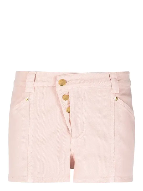 TOM FORD Button-fastening Denim Shorts - Pink