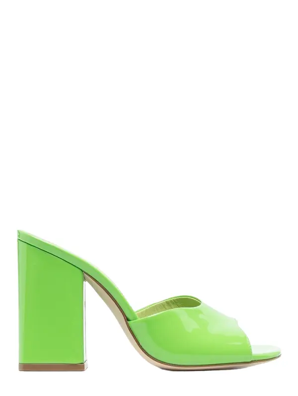 Paris Texas Anja 105mm Sandals - Green