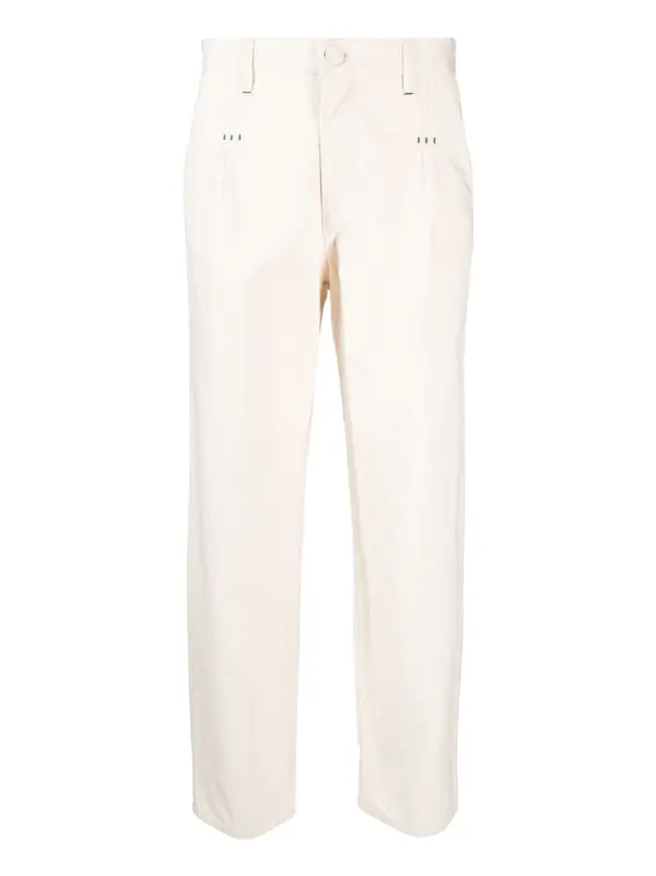 See By Chloé Pintuck-detail Tapered Jeans - Neutrals