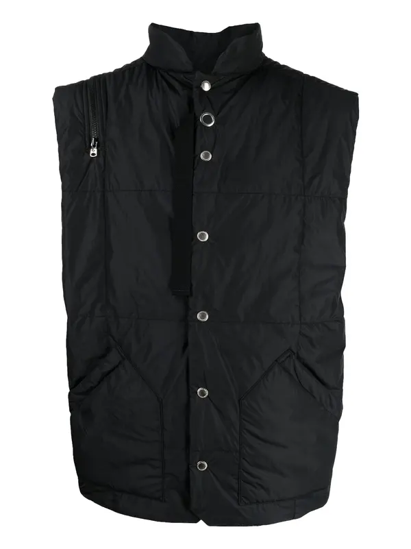 TAKAHIROMIYASHITA THESOLOIST. Padded Gilet - Black