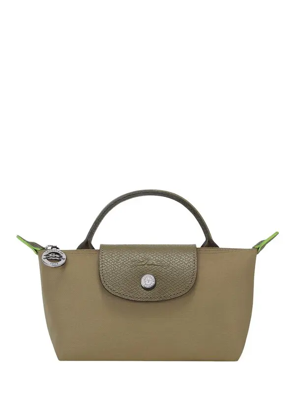Longchamp Le Pliage Recycled Canvas Cosmetics Case - Artichoke