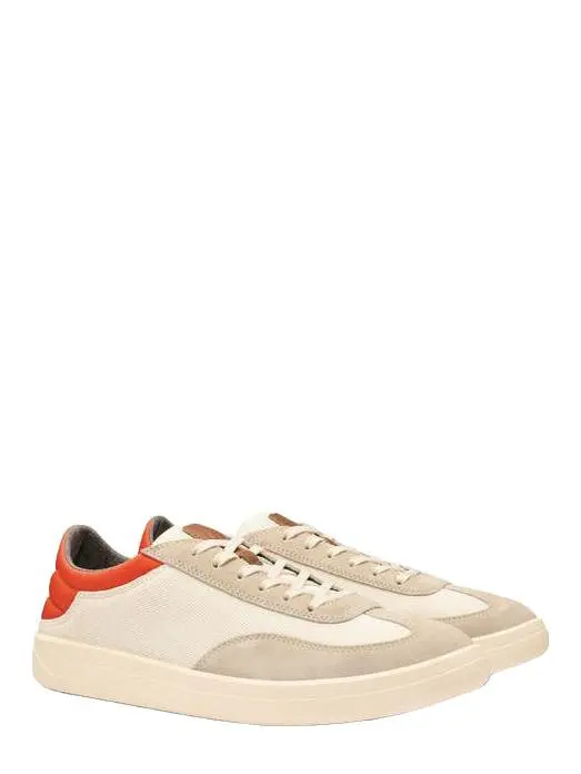 Olukai Punini Sneaker - Off White/molten Orange