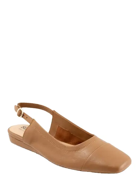 SOFTWALK® Vittoria Slingback Flat - Tan