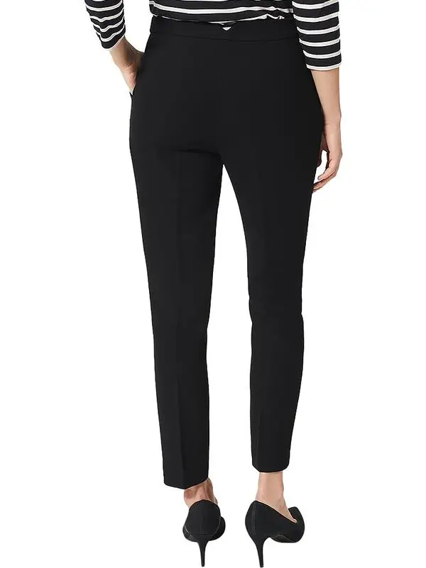 HOBBS LONDON Mia Slim Leg Trousers - Navy