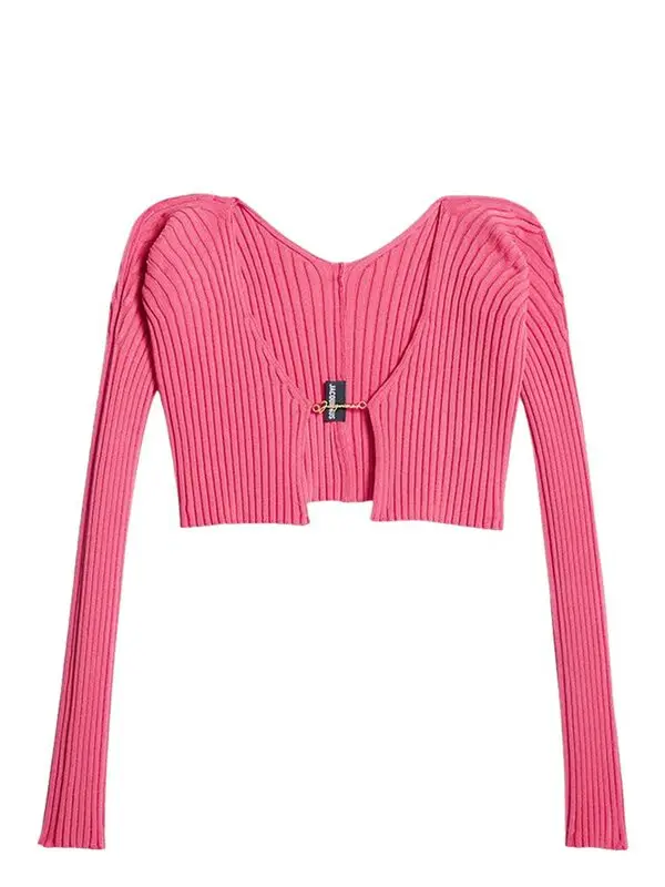 Jacquemus La Maille Pralu Cardigan - Pink