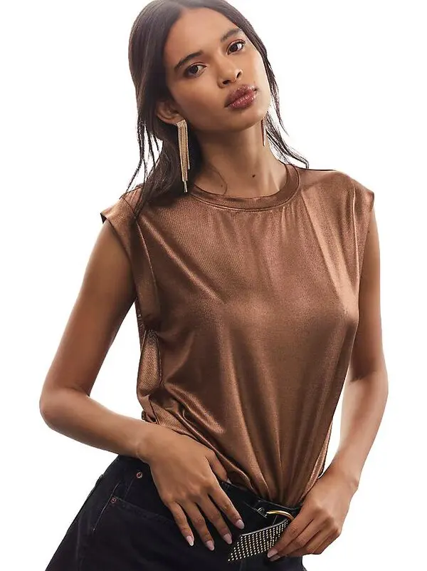 PORRIDGE Shine Muscle Tee - Bronze