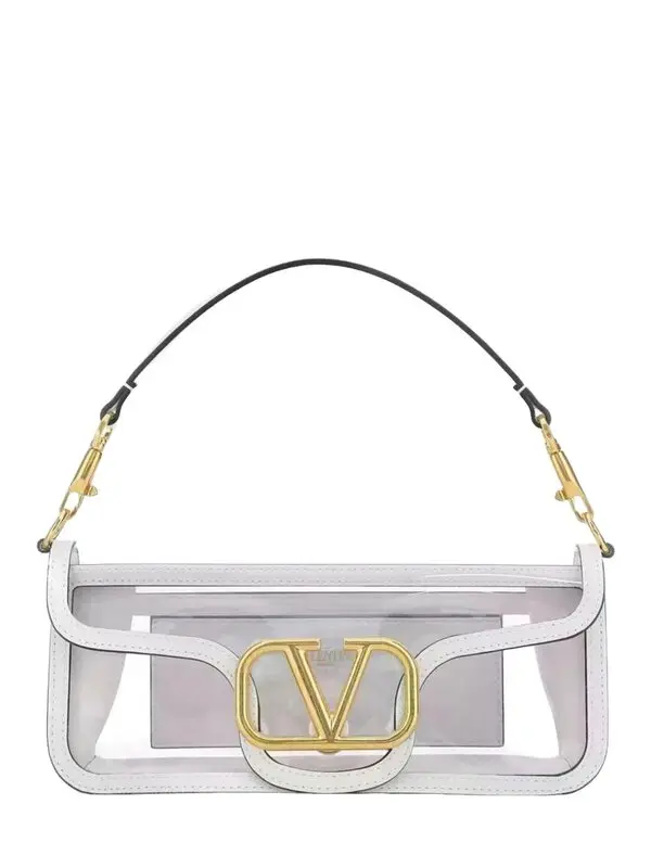 Valentino Garavani Locò Shoulder Bag - White