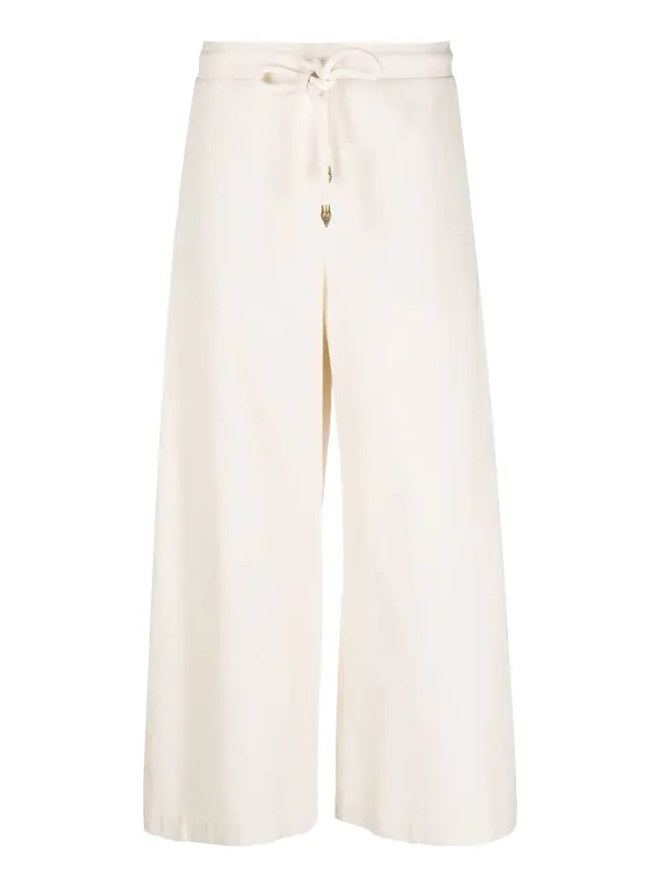 Zeus+dione Four-pocket Wide Leg Culottes - Neutrals
