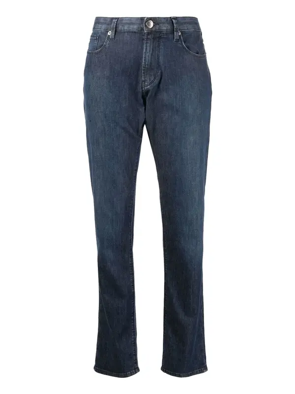 Emporio Armani J06 Slim-fit Jeans - Blue